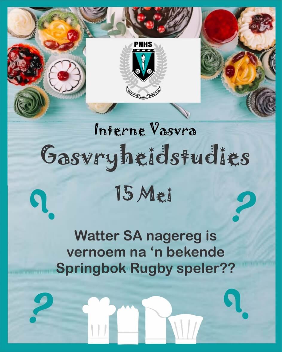 Gasvryheidstudies | PNHS